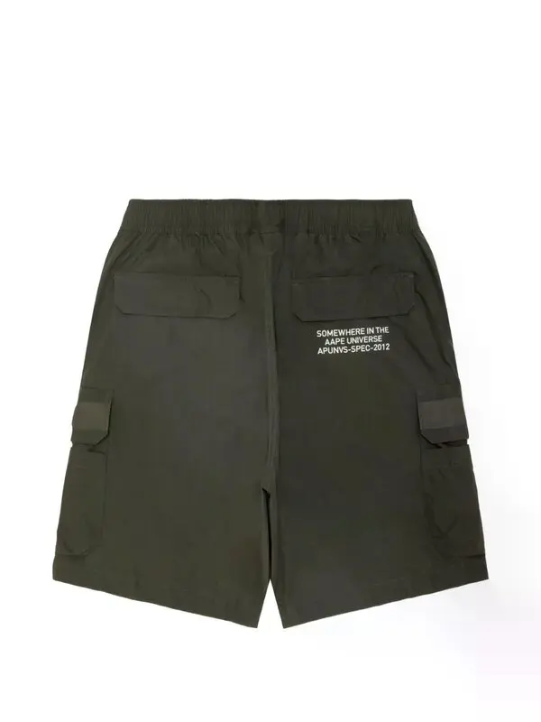 AAPE BY *A BATHING APE Cargo Shorts With Logo Patch