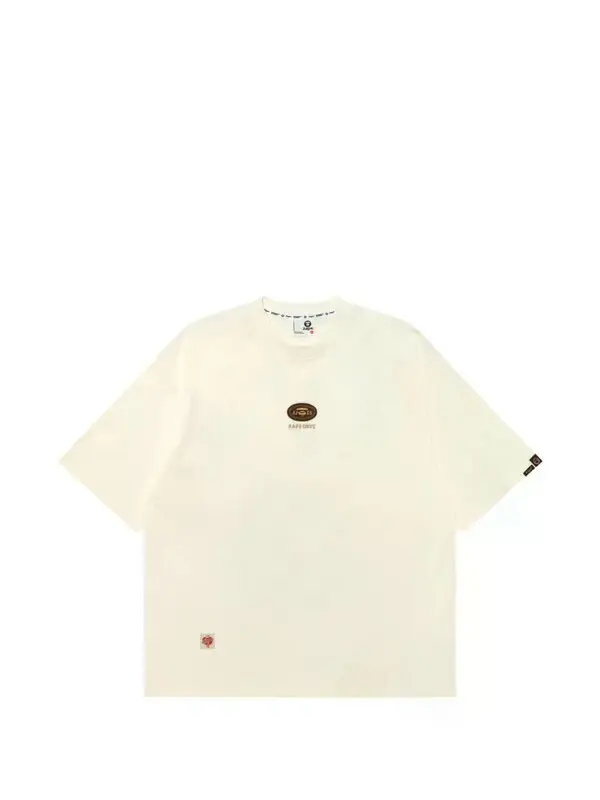 AAPE BY *A BATHING APE Logo-patch Puff-print T-shirt