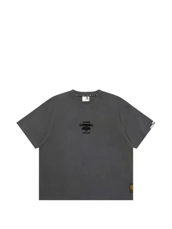 AAPE BY *A BATHING APE Embroidered Logo-patch T-shirt