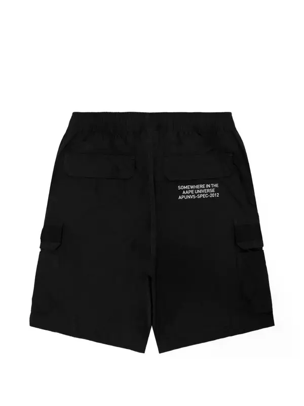 AAPE BY *A BATHING APE Embroidered-logo Cargo Shorts