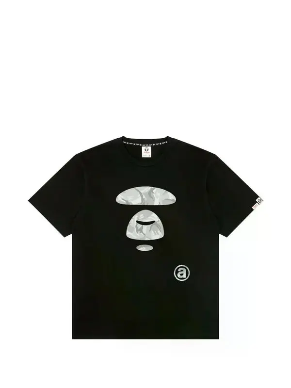 AAPE BY *A BATHING APE Moonface Camo-print T-shirt
