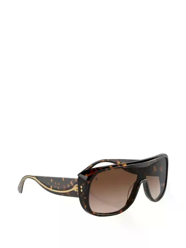 FERRARI Geometric Frame Sunglasses