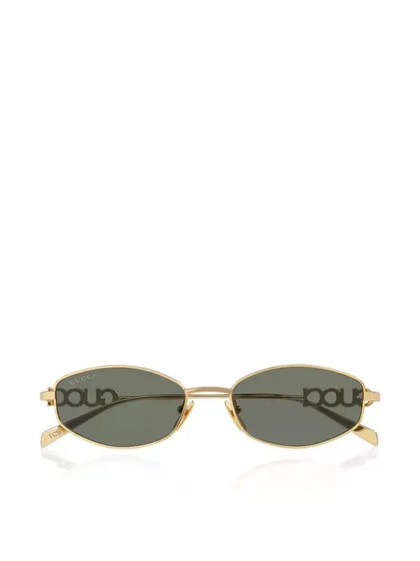 Gucci Crystal-embellished Geometric Sunglasses