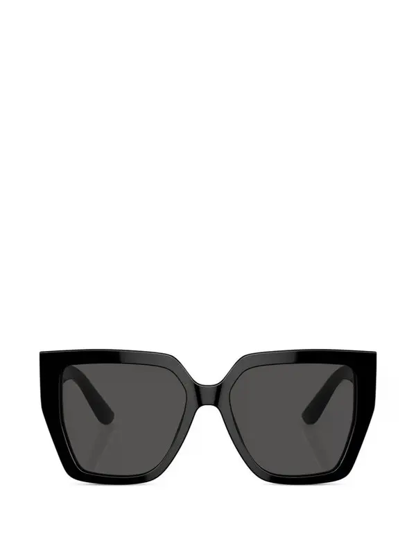 Dolce & Gabbana Dg Logo Square Frame Sunglasses - Black