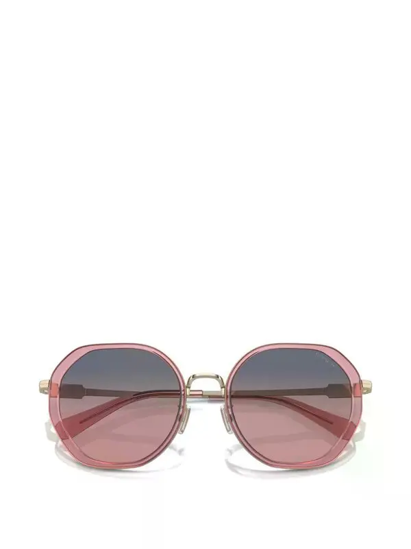 COACH Geometric Frame Sunglasses