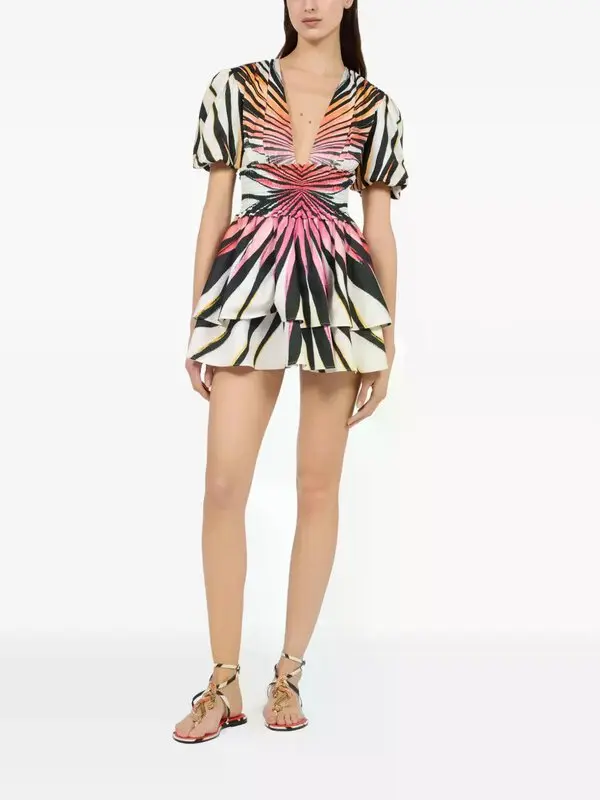 Roberto Cavalli Printed Mini Dress