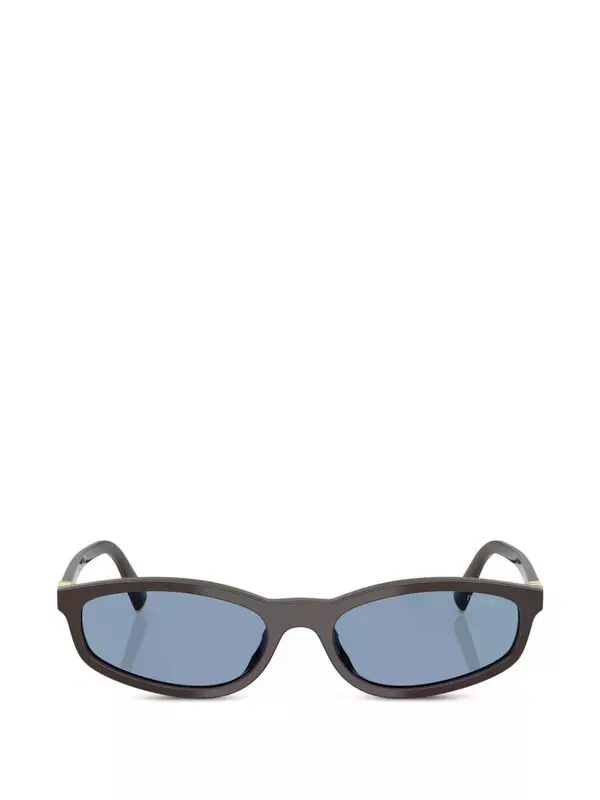 Miu Miu Geometric Frame Sunglasses