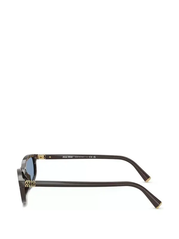 Miu Miu Geometric Frame Sunglasses