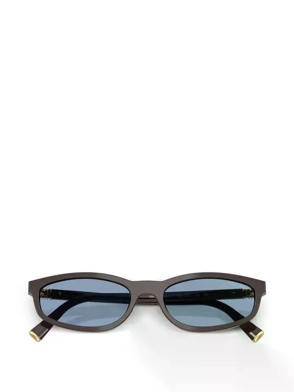 Miu Miu Geometric Frame Sunglasses