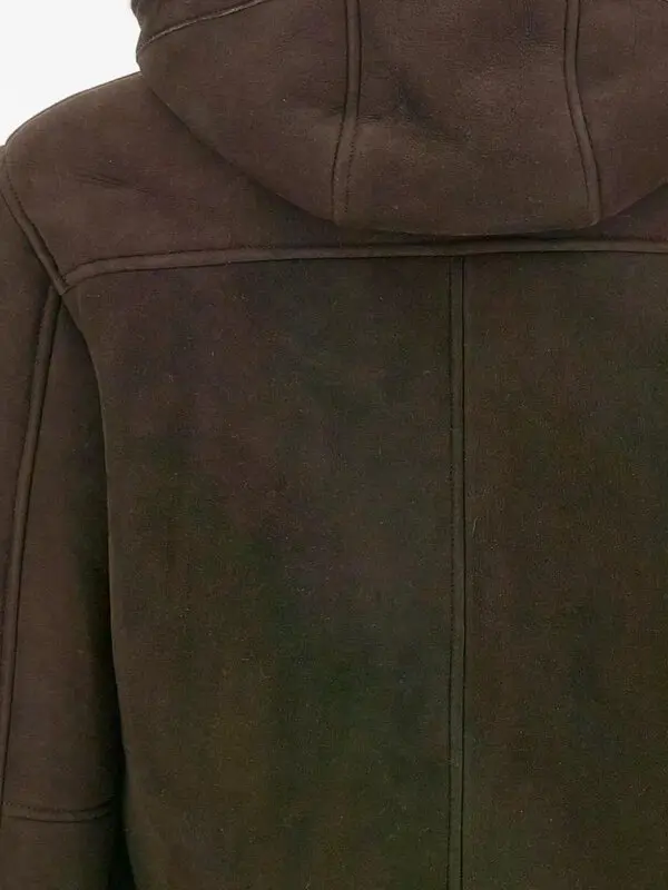 VOLFAGLI FIRENZE Plebiscito Hooded Leather Jacket