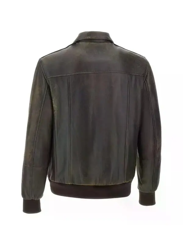 VOLFAGLI FIRENZE David Tundra Leather Jacket