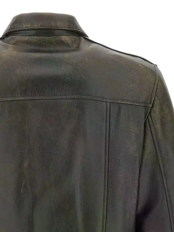 VOLFAGLI FIRENZE David Tundra Leather Jacket