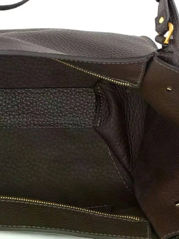 GIANNI CHIARINI Large Leather Shoulder Bag