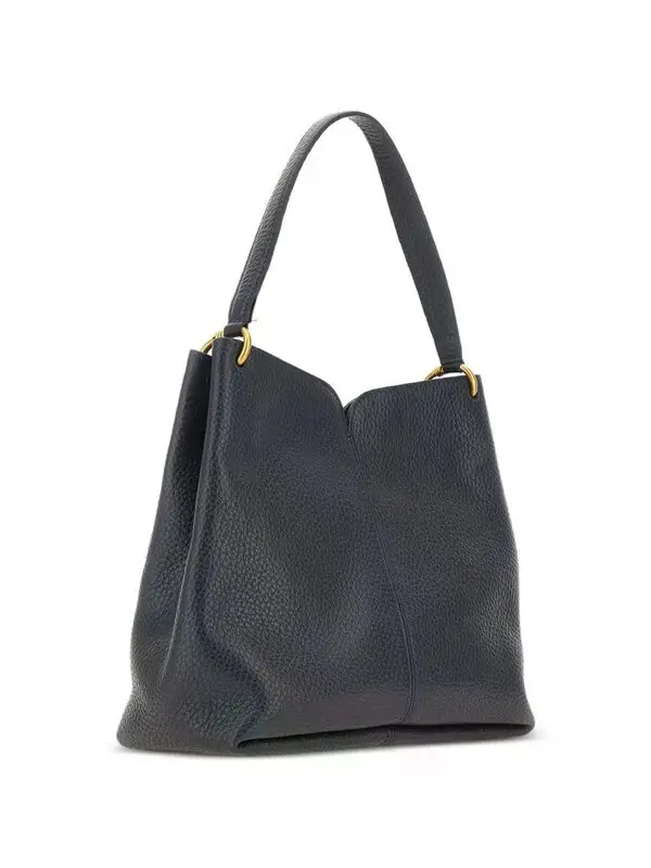 GIANNI CHIARINI Sandra Grained Leather Shoulder Bag