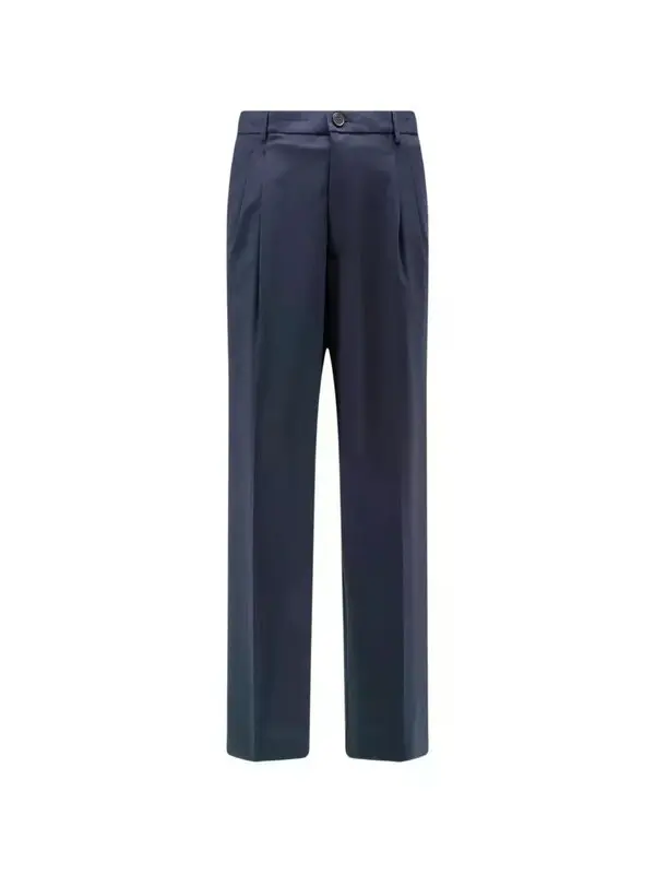AMARANTO Double Pleat Trousers