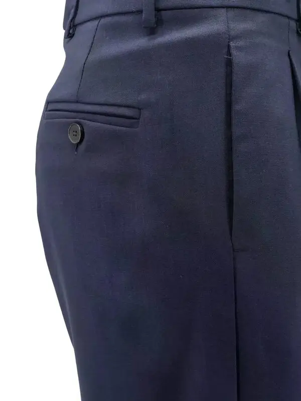AMARANTO Double Pleat Trousers