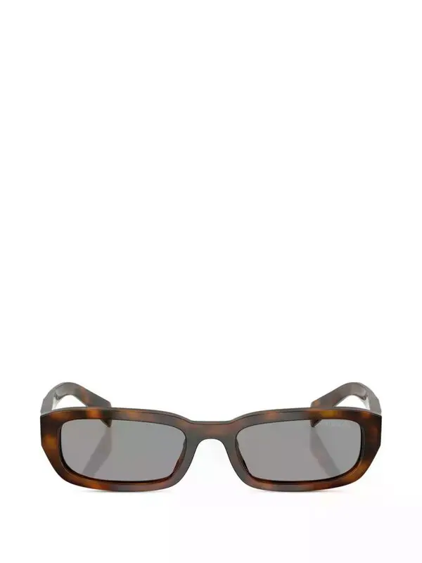 Prada Rectangle Frame Sunglasses - Green