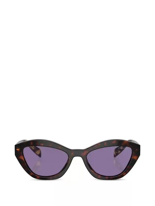 Prada Butterfly Frame Sunglasses - Brown