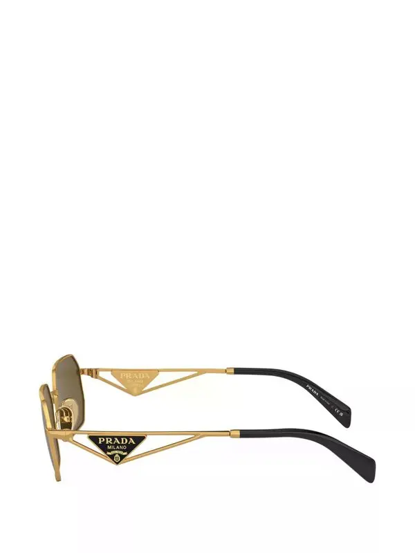 Prada Geometric Frame Sunglasses