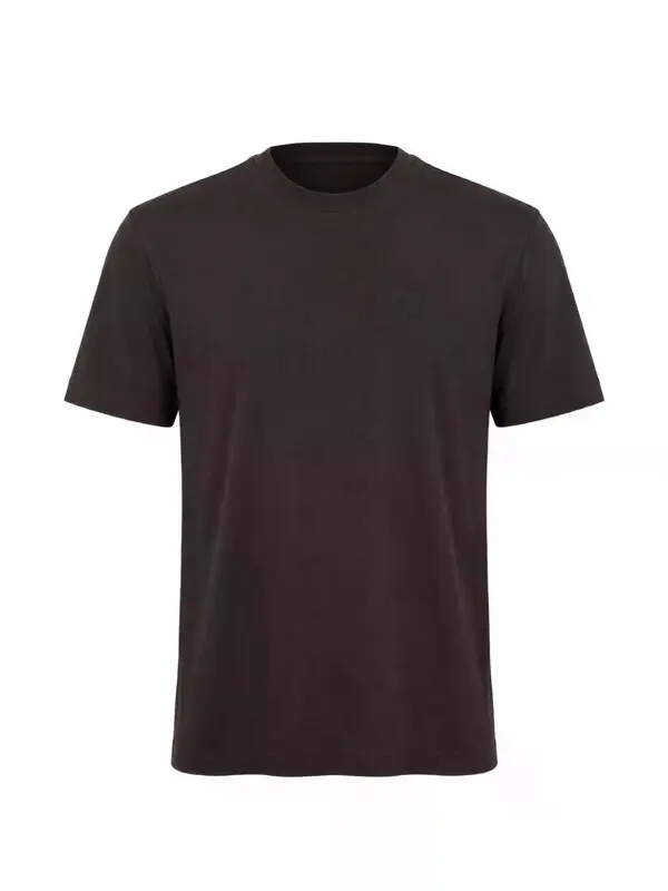 KIRED Crew-neck Short-sleeve T-shirt - Brown
