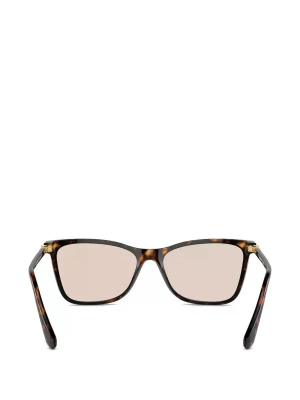 SWAROVSKI Crystal Embellished Square Frame Sunglasses