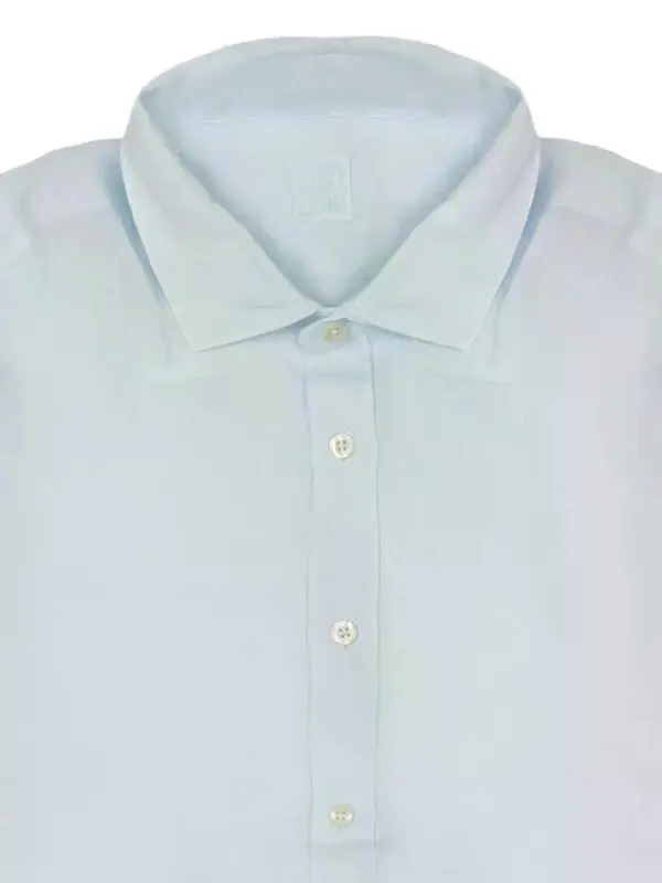 120% Lino Long-sleeve Linen Shirt