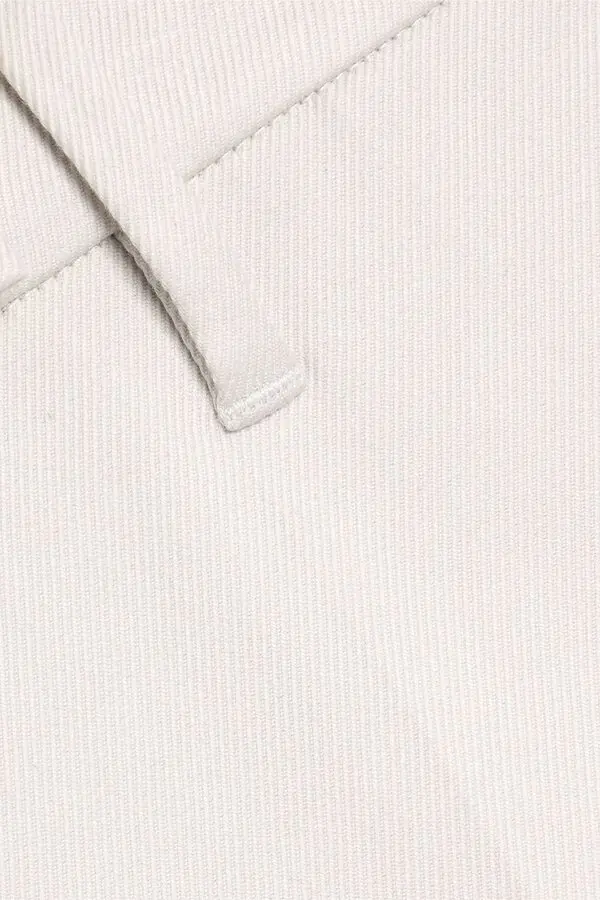 Brunello Cucinelli Cotton-blend Twill Straight-leg Pants