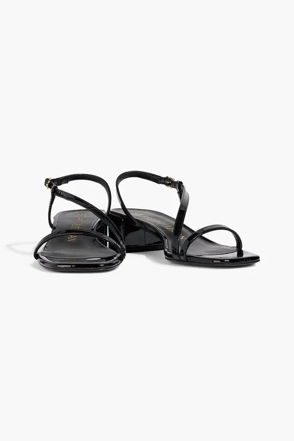 STUART WEITZMAN Soiree 35 Patent Leather Sandals