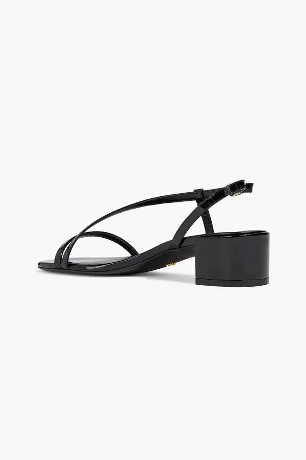 STUART WEITZMAN Soiree 35 Patent Leather Sandals