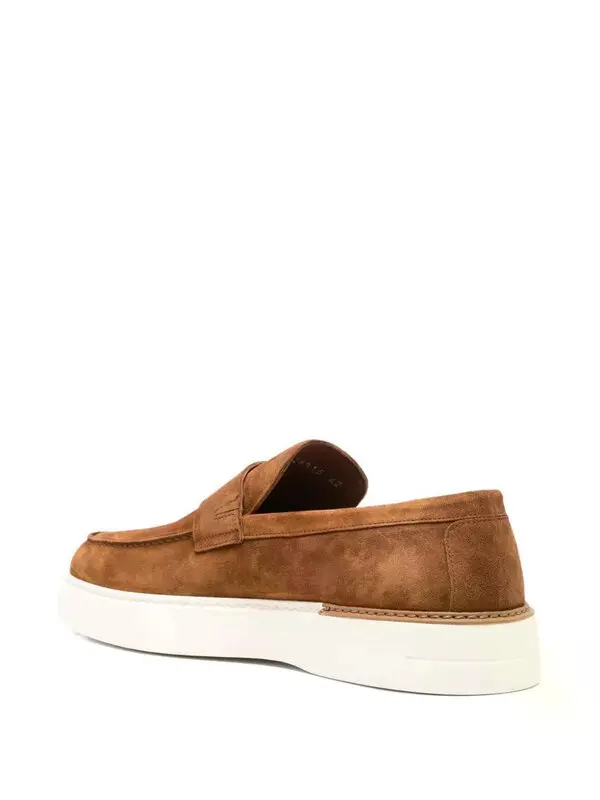 JOHN HARRISON Suede Slip-on Loafers