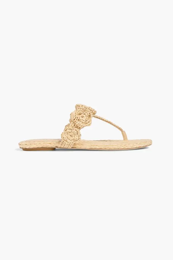 STUART WEITZMAN Magnolia Raffia Sandals
