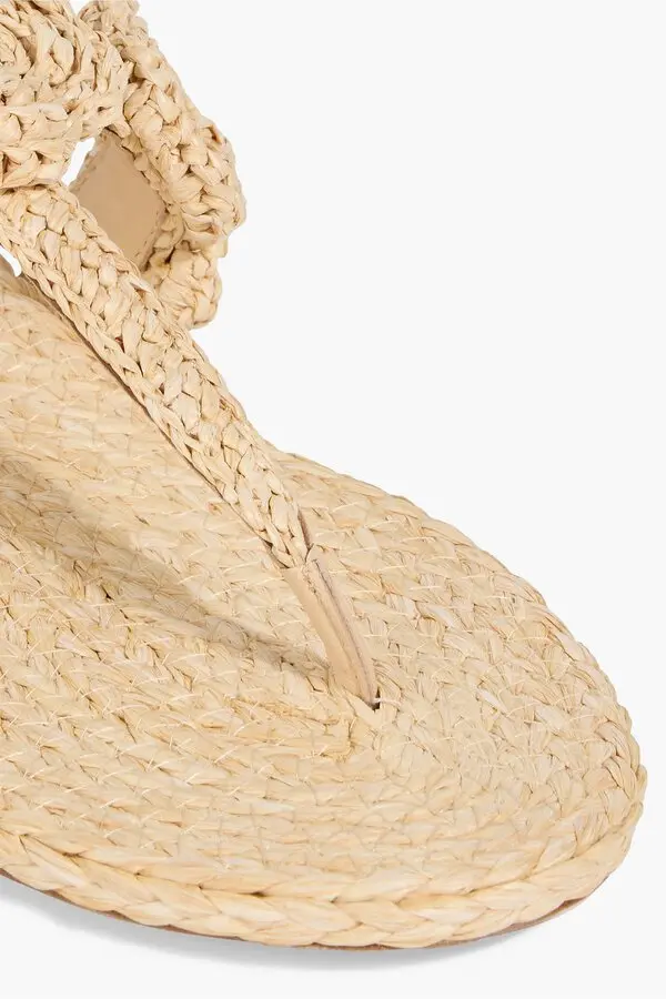 STUART WEITZMAN Magnolia Raffia Sandals