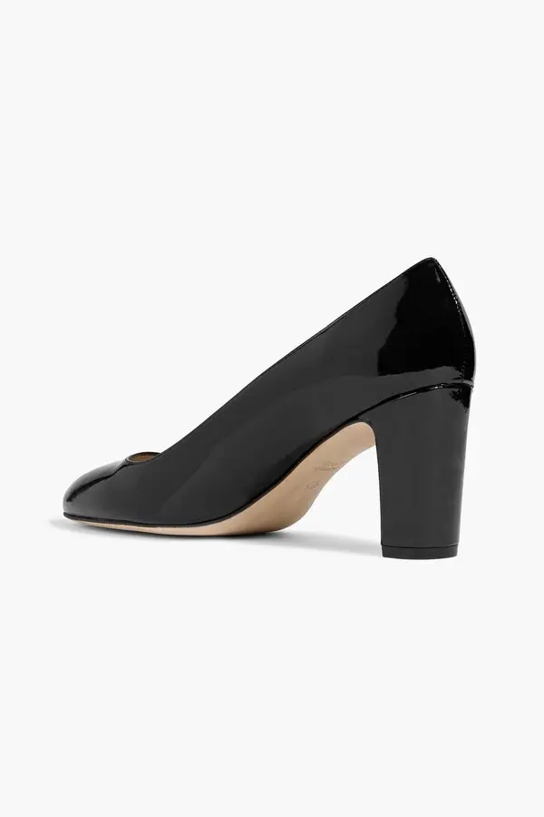 STUART WEITZMAN Vida 75 Patent Leather Pumps