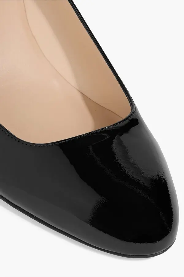 STUART WEITZMAN Vida 75 Patent Leather Pumps