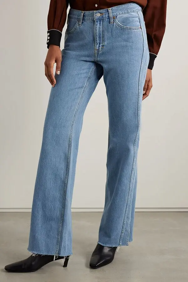RE/DONE The Californian Mid-rise Flared Jeans
