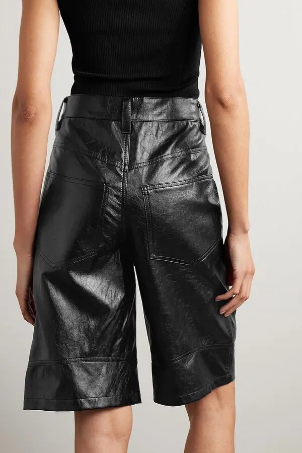 MARANT ETOILE Azilia Crinkled Shorts