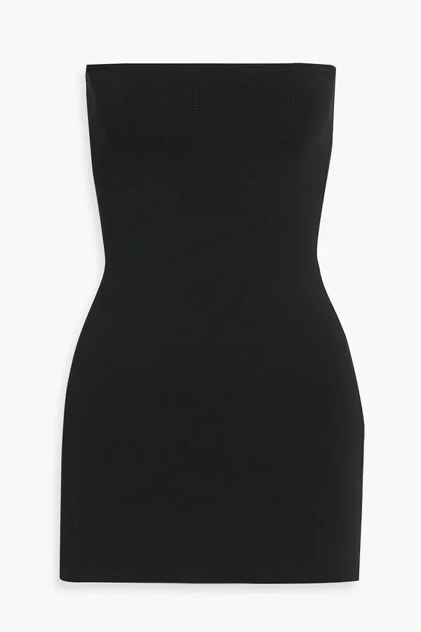 TOTEME Strapless Stretchknit Top - Black