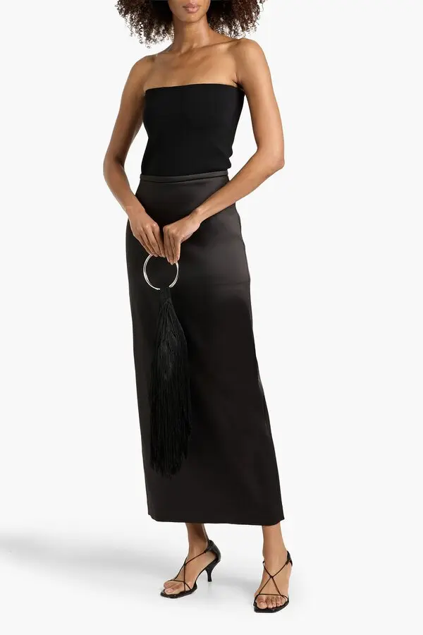 TOTEME Strapless Stretchknit Top