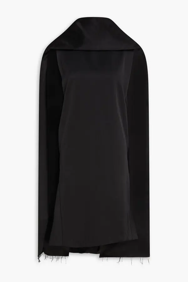 TOTEME Cape-effect Satin Dress