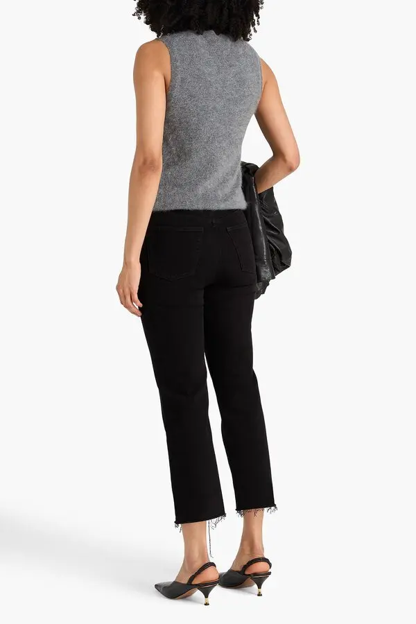 TOTEME Cropped Straight-leg Jeans