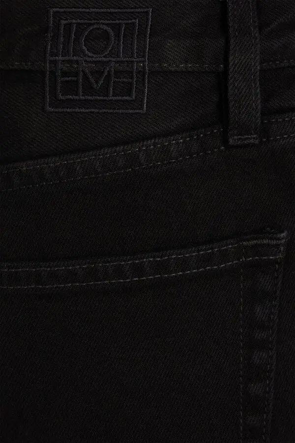 TOTEME Cropped Straight-leg Jeans
