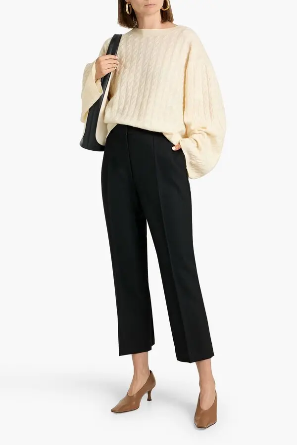 TOTEME Cable-knit Cashmere Sweater
