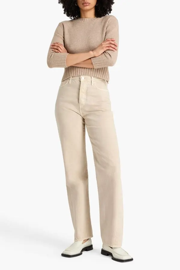 TOTEME High-rise Straight-leg Jeans