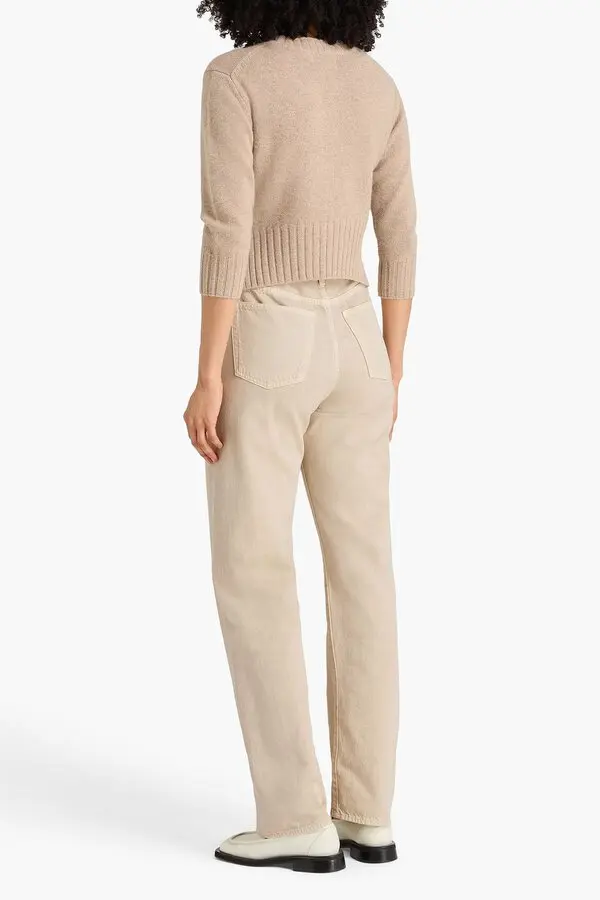TOTEME High-rise Straight-leg Jeans