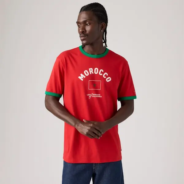 LEVI'S Ringer Tee T-shirt - Morocco