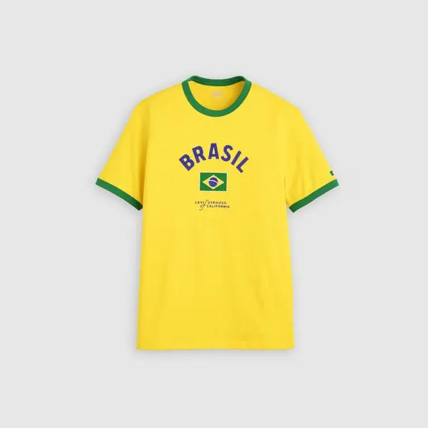 LEVI'S Ringer Tee T-shirt - Brasil