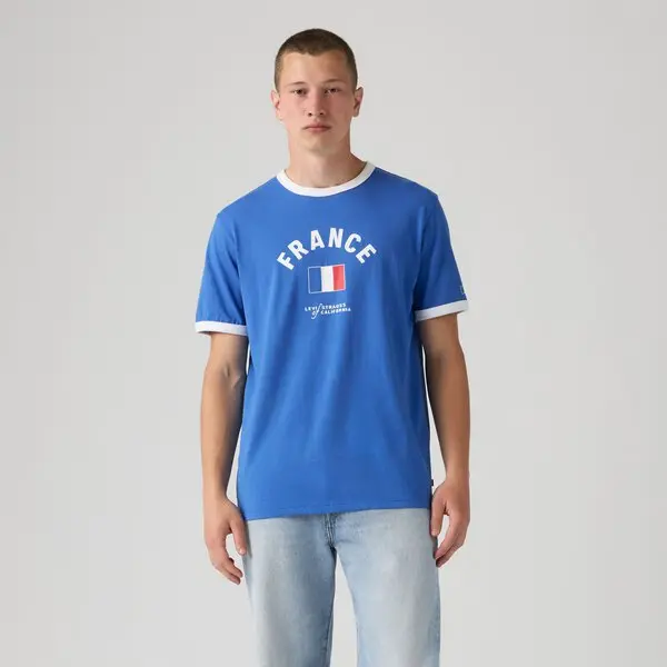 LEVI'S Retro Ringer Tee T-shirt - France