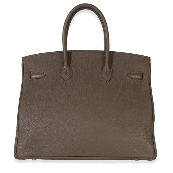 Hermès Birkin 35 Top Handle Bag - Gray