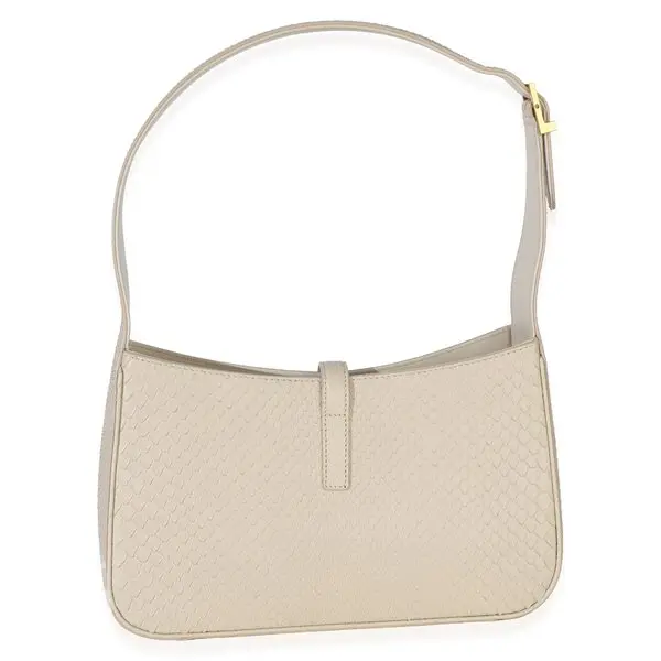 Saint Laurent Le 5 A 7 Hobo Bag - Beige