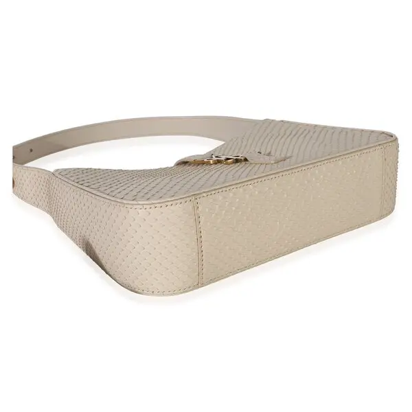 Saint Laurent Le 5 A 7 Hobo Bag - Beige
